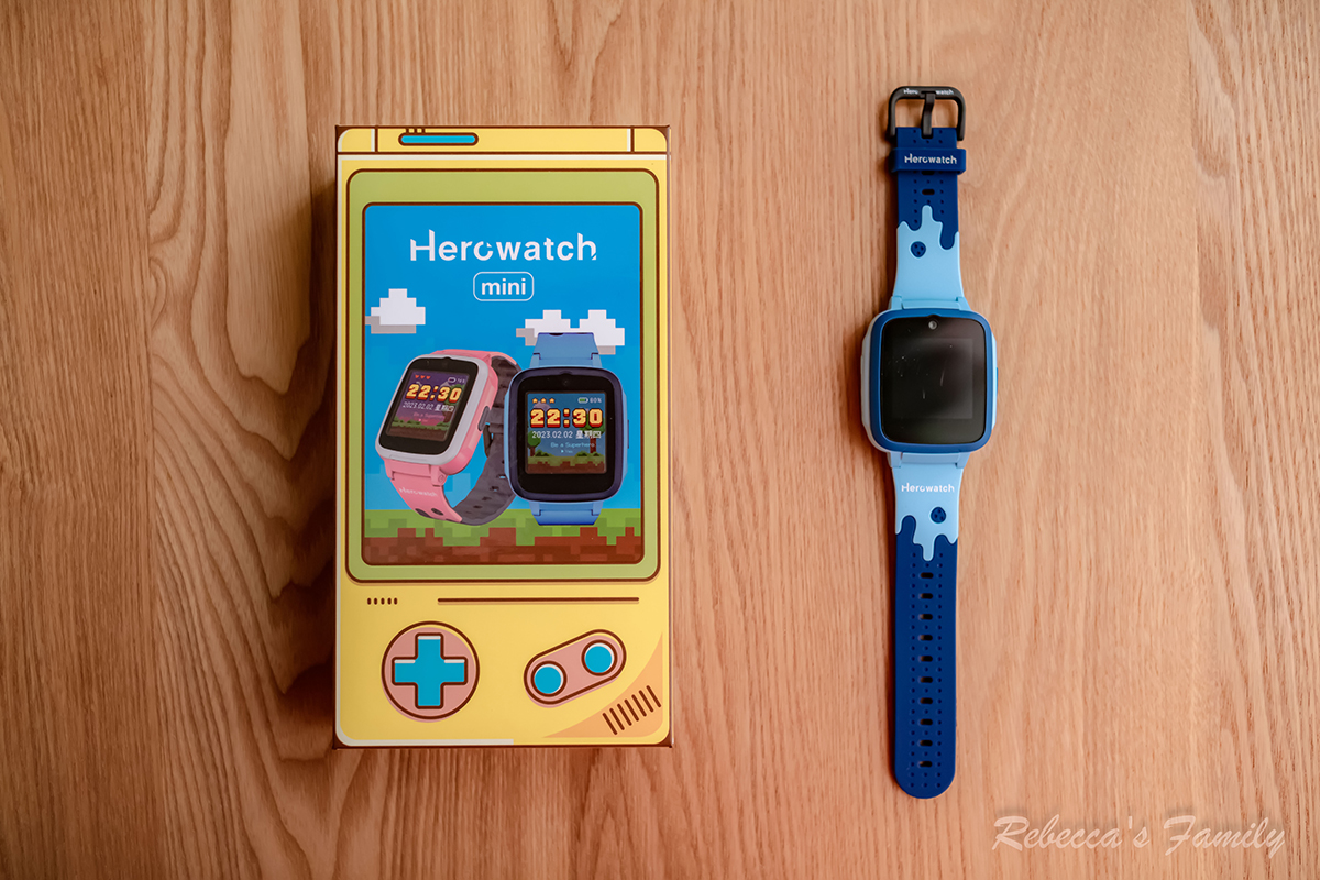 Herowatch mini 兒童智慧手錶好用嗎? 使用心得分享 @瑞貝卡一家